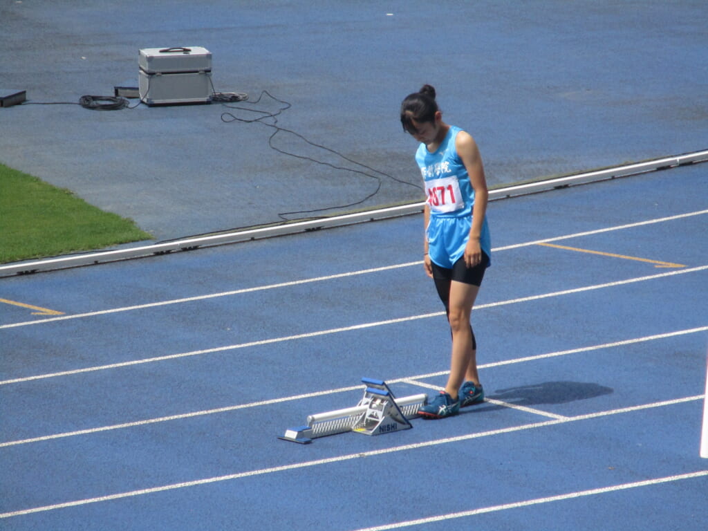 2023宇河地区新人中学校陸上競技大会二日目の風景 - 作新学院